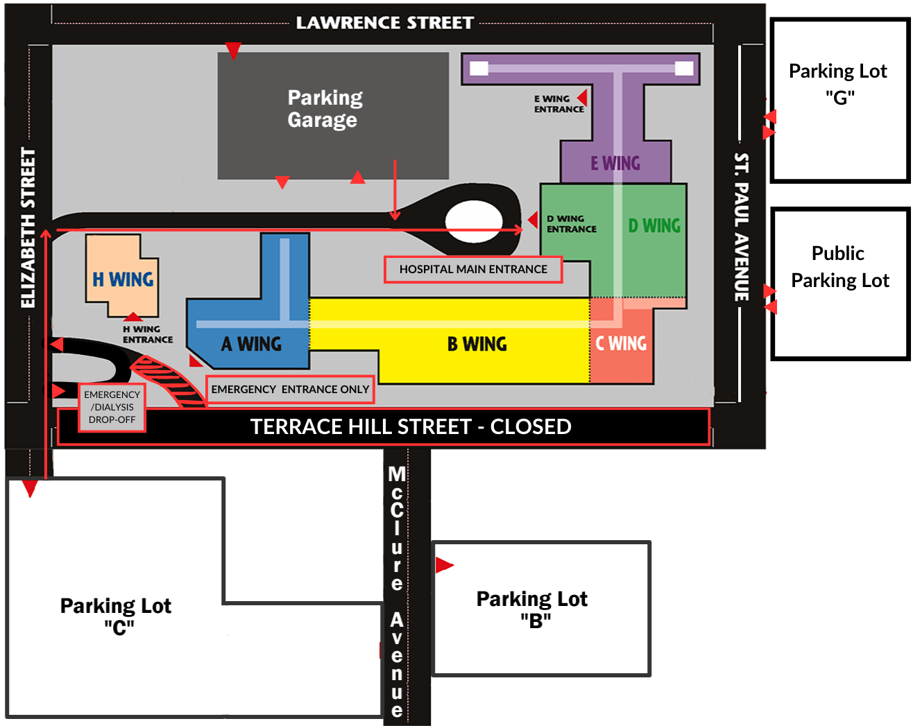 Visiting Hours and Information - BCHS